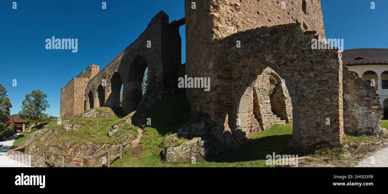 Castle Velhartice in Plzen Region,Czech republic,Europe Stock Photo - Alamy
