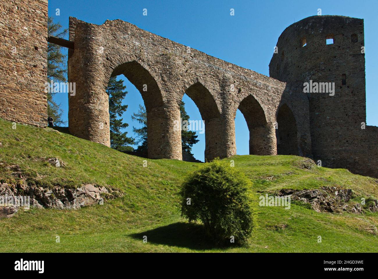 Castle Velhartice in Plzen Region,Czech republic,Europe Stock Photo - Alamy
