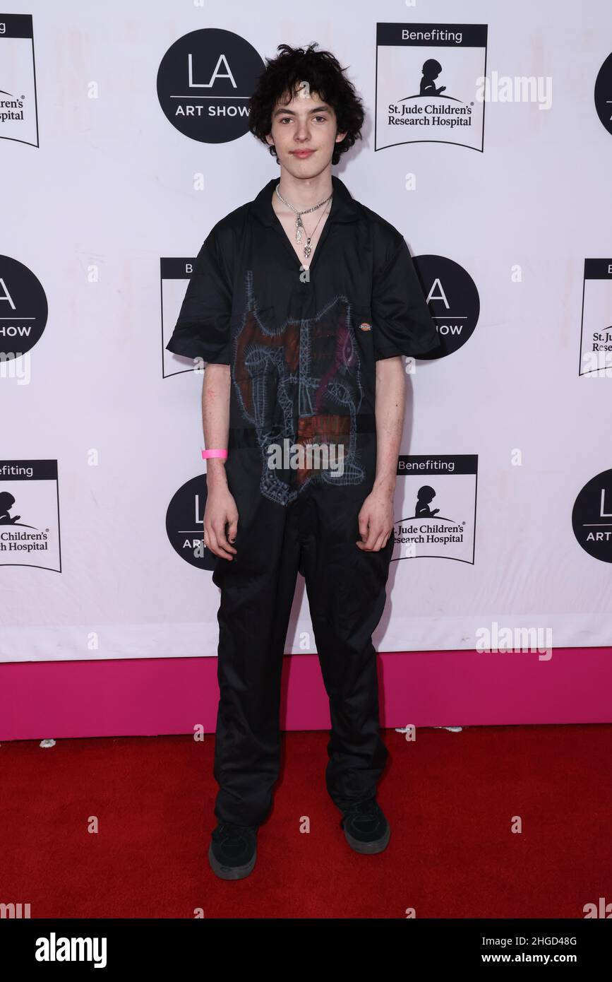 Los Angeles, California, USA. 19th January, 2022. Artist Tex Hammond ...