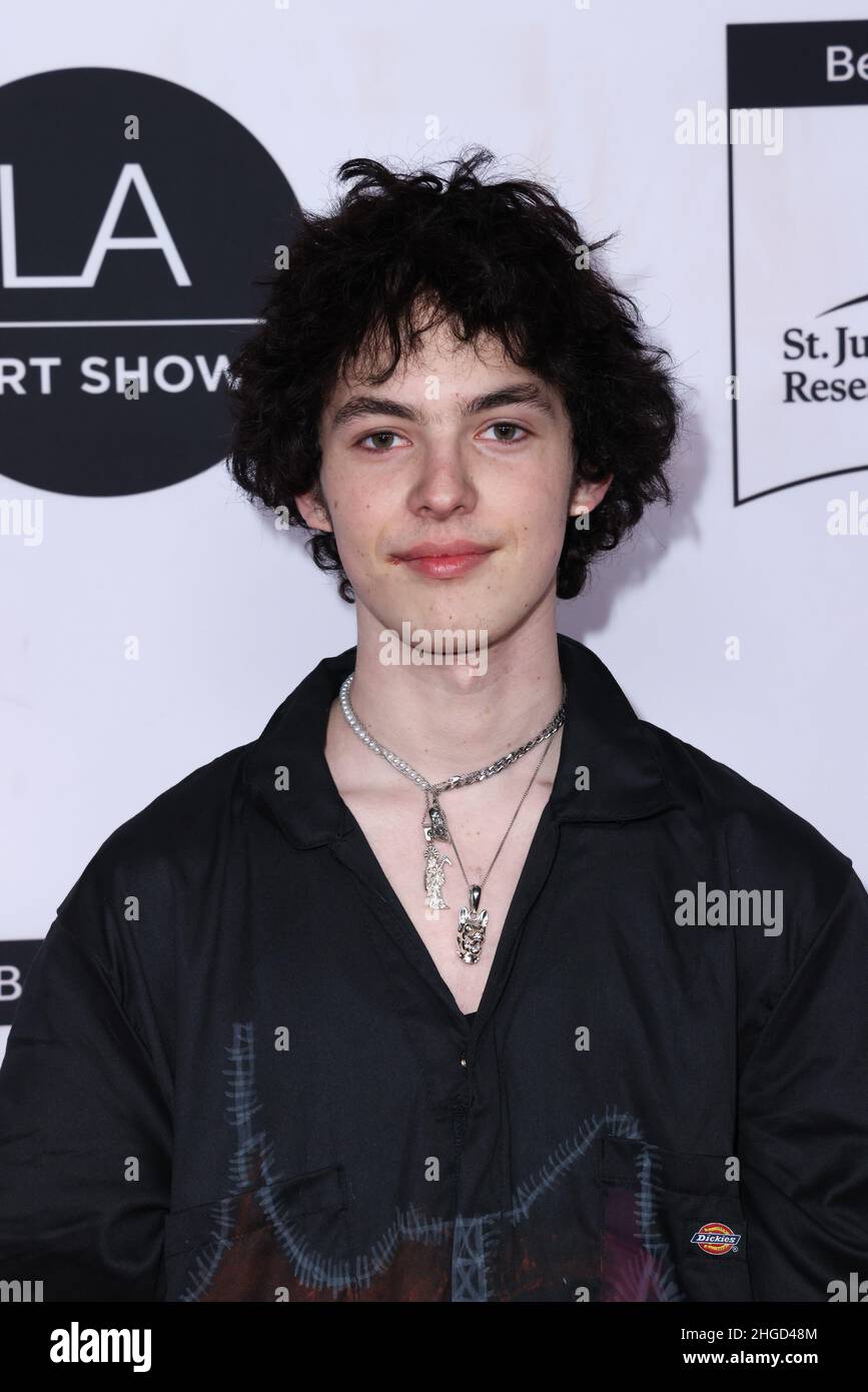 Los Angeles, California, USA. 19th January, 2022. Artist Tex Hammond ...