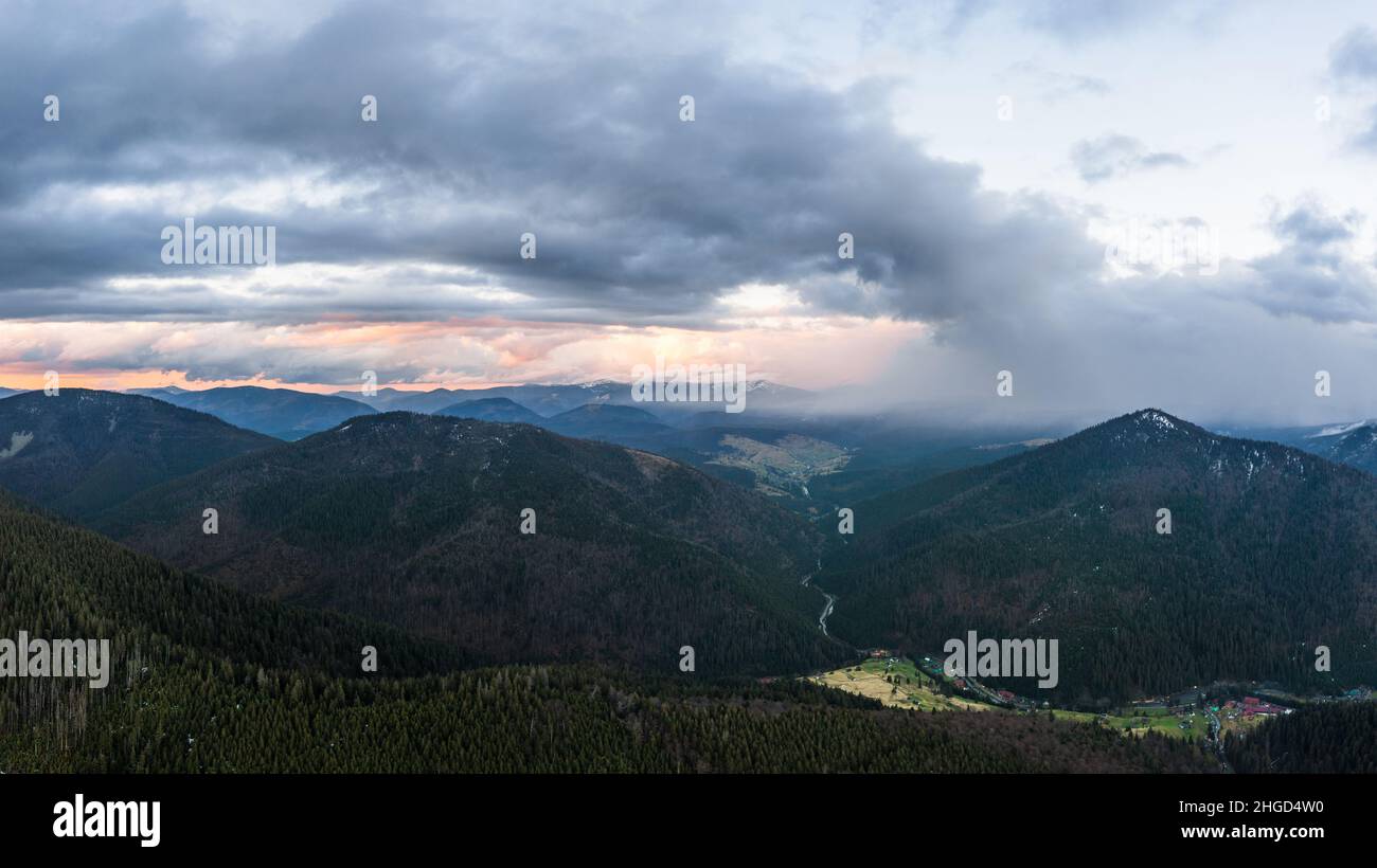 Boring tree tops hi-res stock photography and images - Alamy