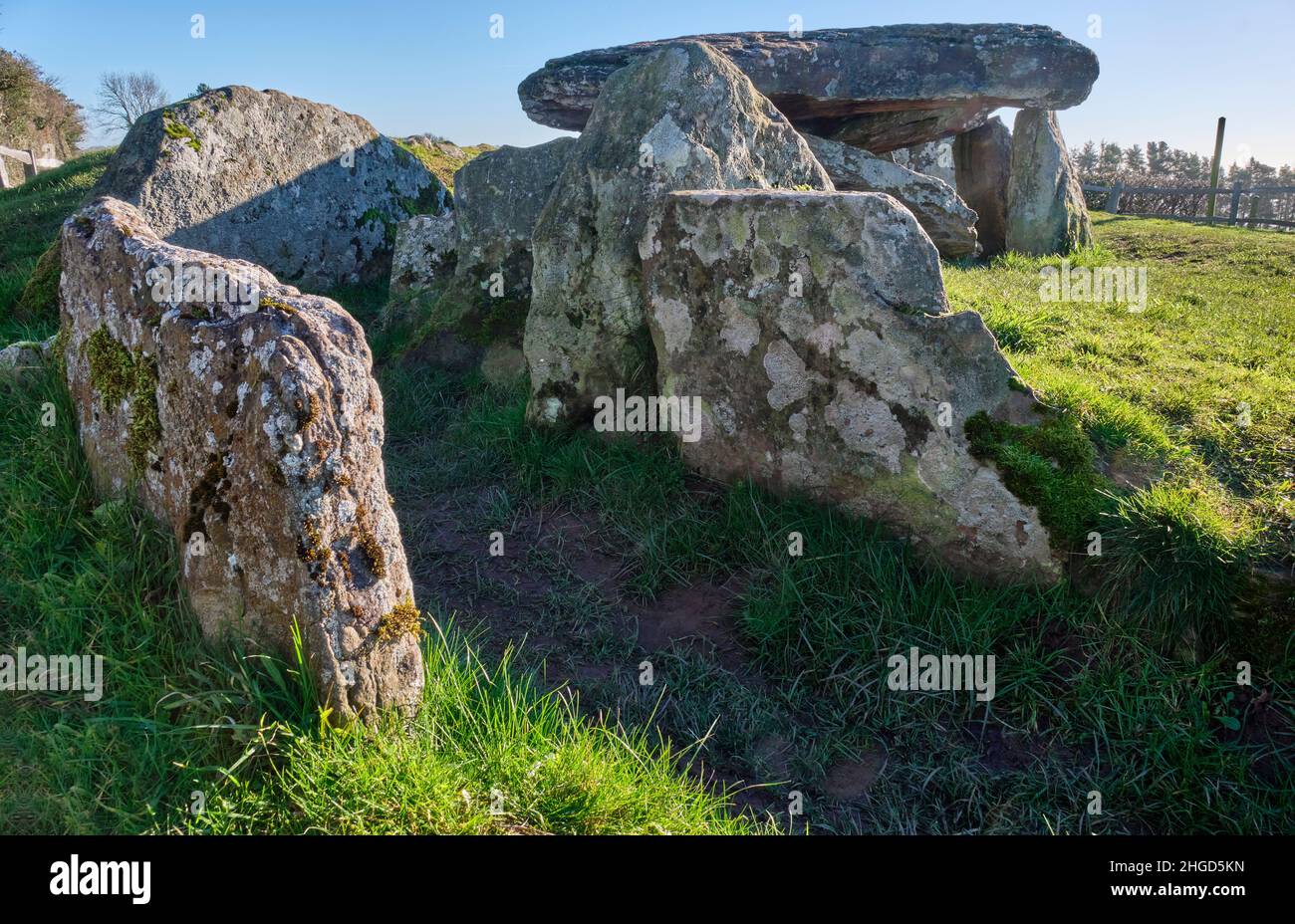 Arthur's Stone near Dorstone, Golden Valley, Herefordshire Stock Photo ...