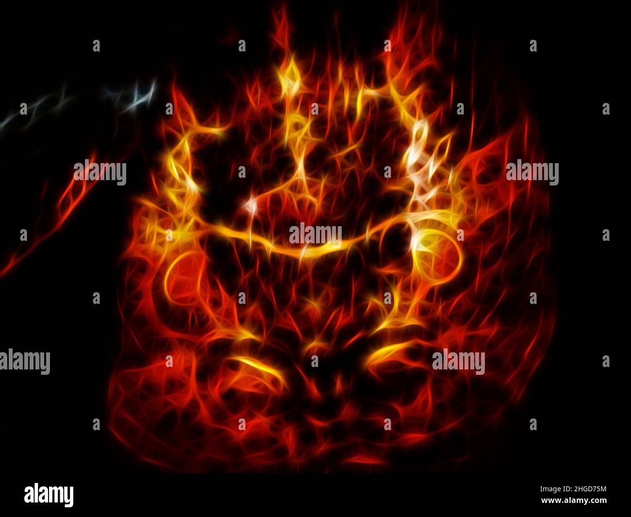 fractal snake skin Stock Photo - Alamy