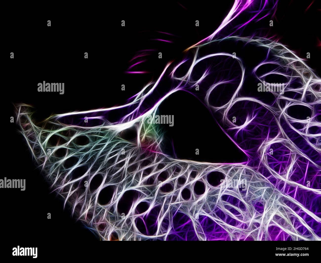 Fractal mask hi-res stock photography and images - Alamy