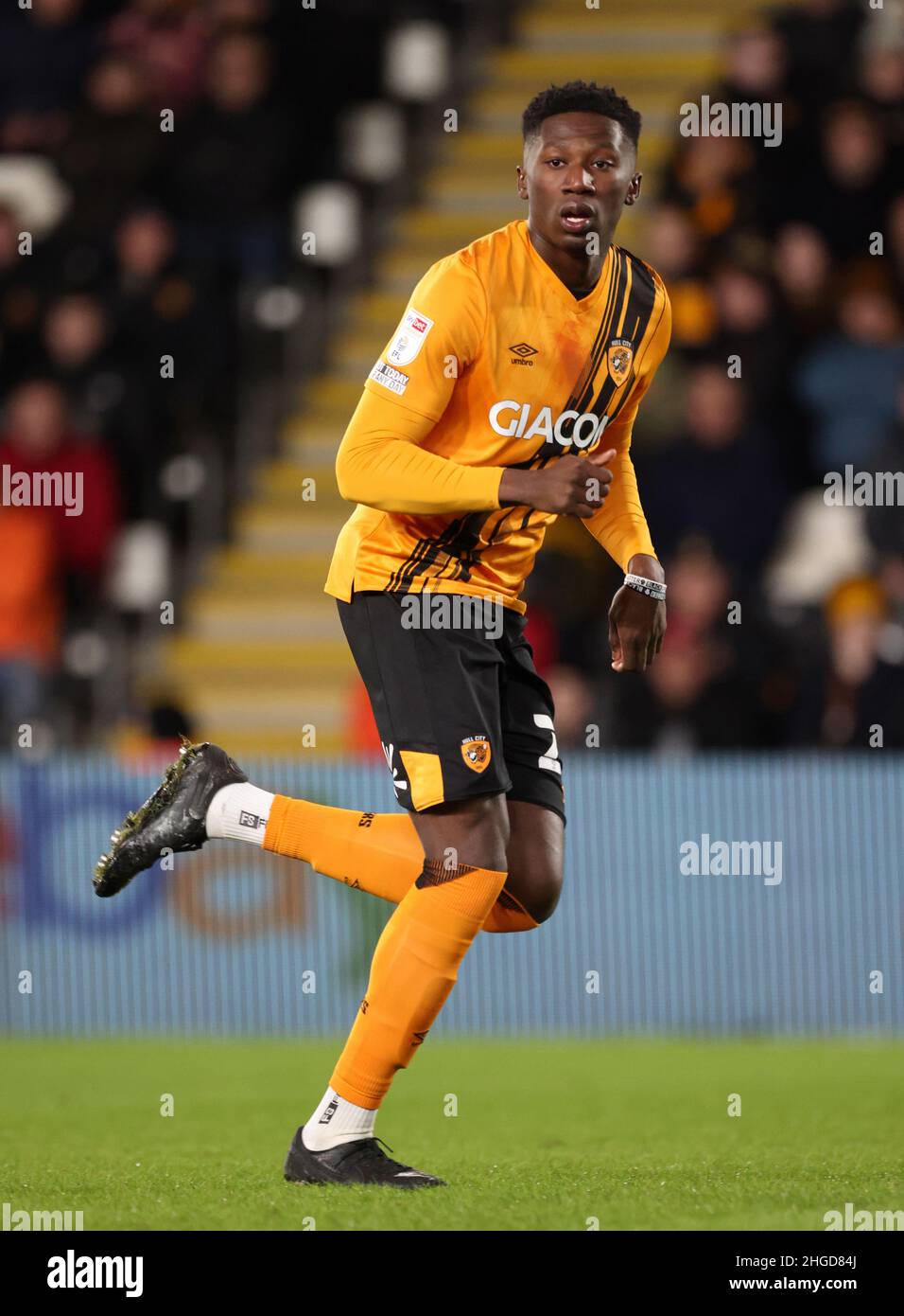 Hull City's Di'Shon Bernard during the Sky Bet Championship match at ...