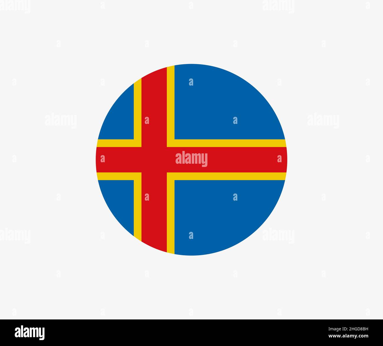 Blue illustration islands circle hi-res stock photography and images ...