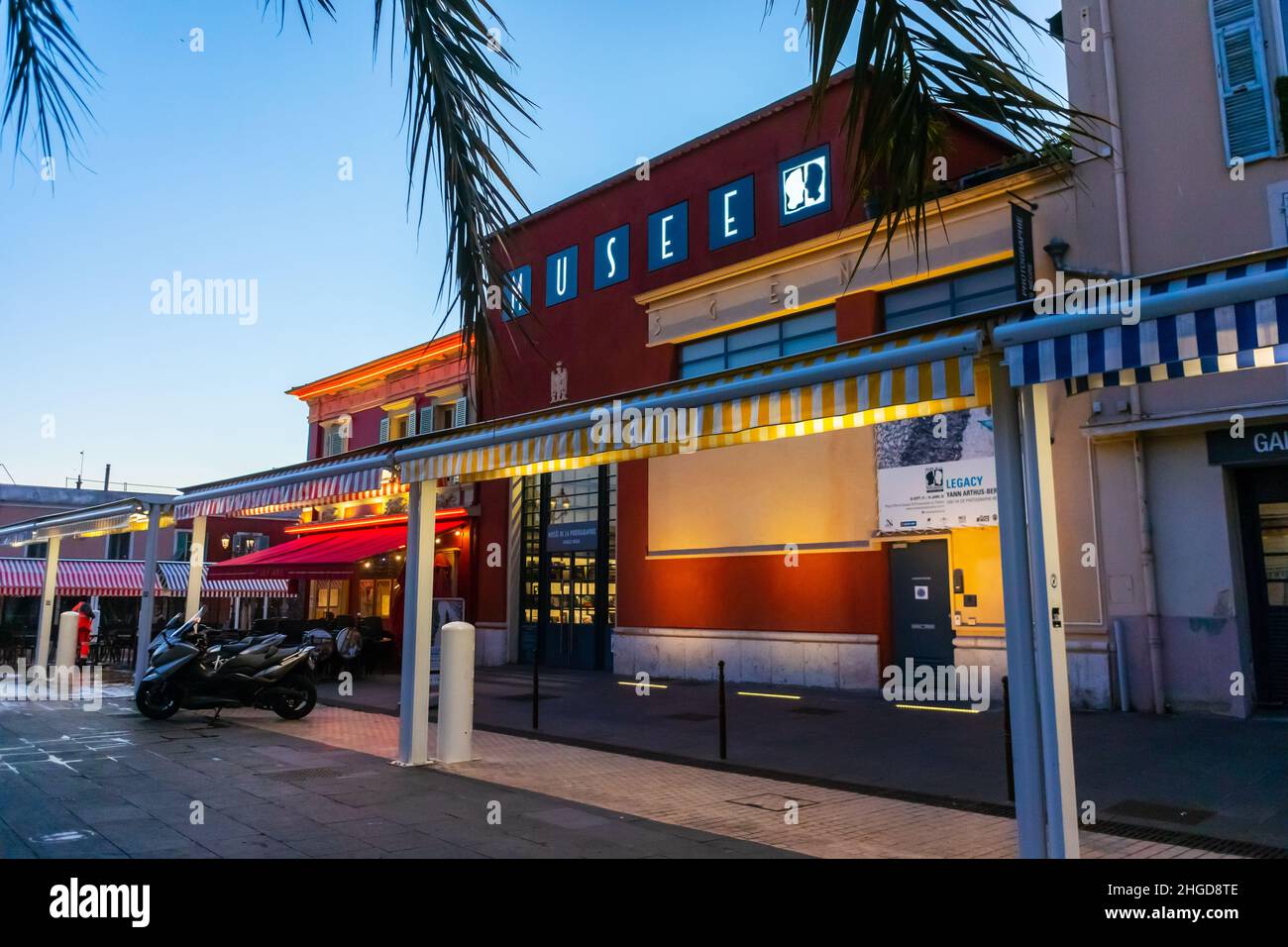 Nice, France, Outside, Front, "Charles Negre" Photography Museum ...