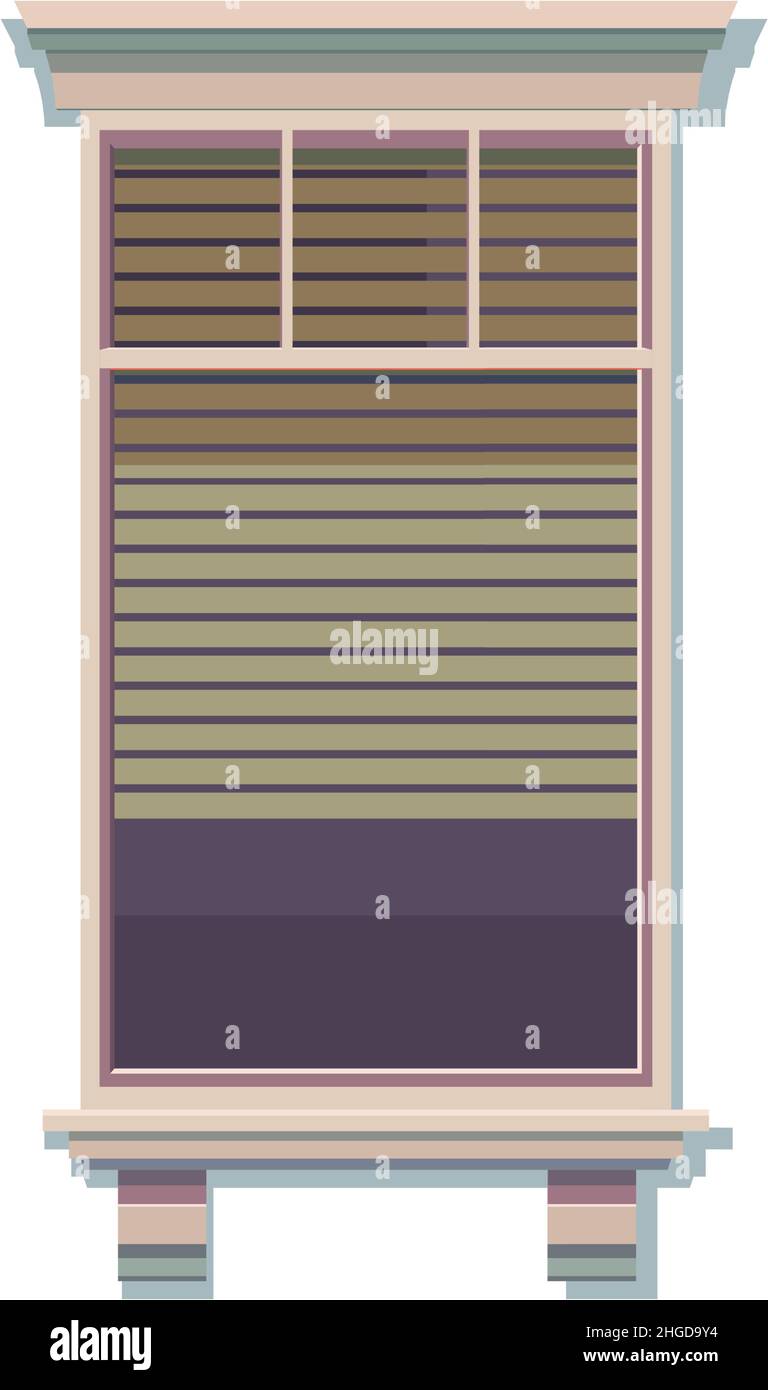 Shutter blind Cut Out Stock Images & Pictures - Alamy