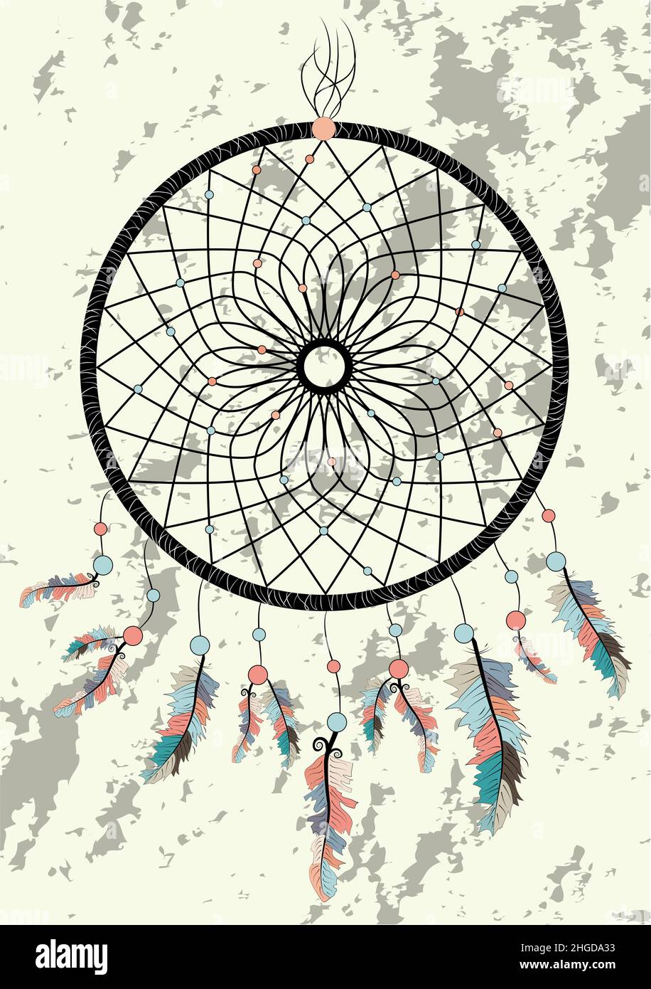 dream catcher boho native american indian talisman dreamcatcher ...