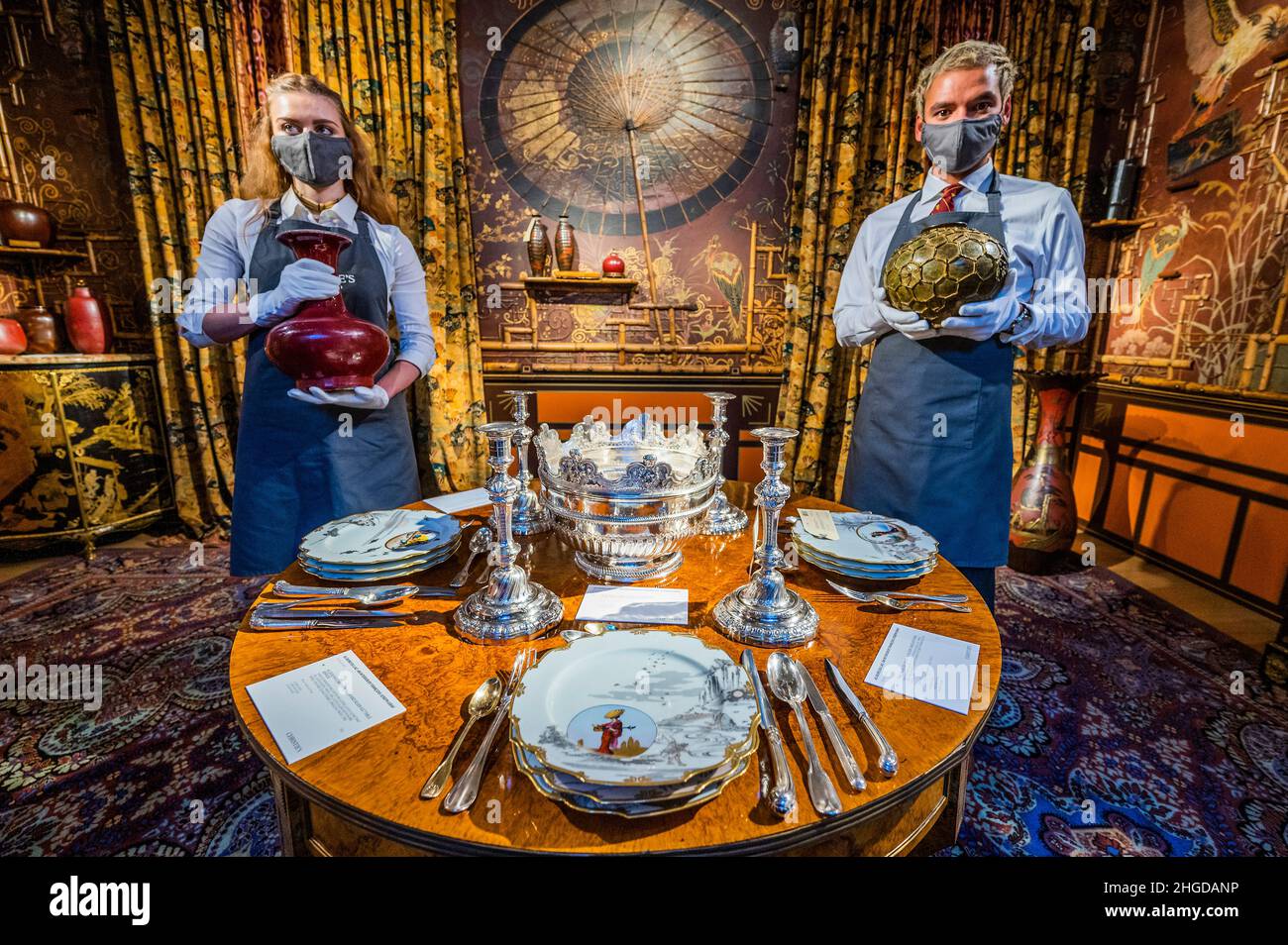 London, UK. 20th Jan, 2022. The Japanese Dining Room - A preview of the ...