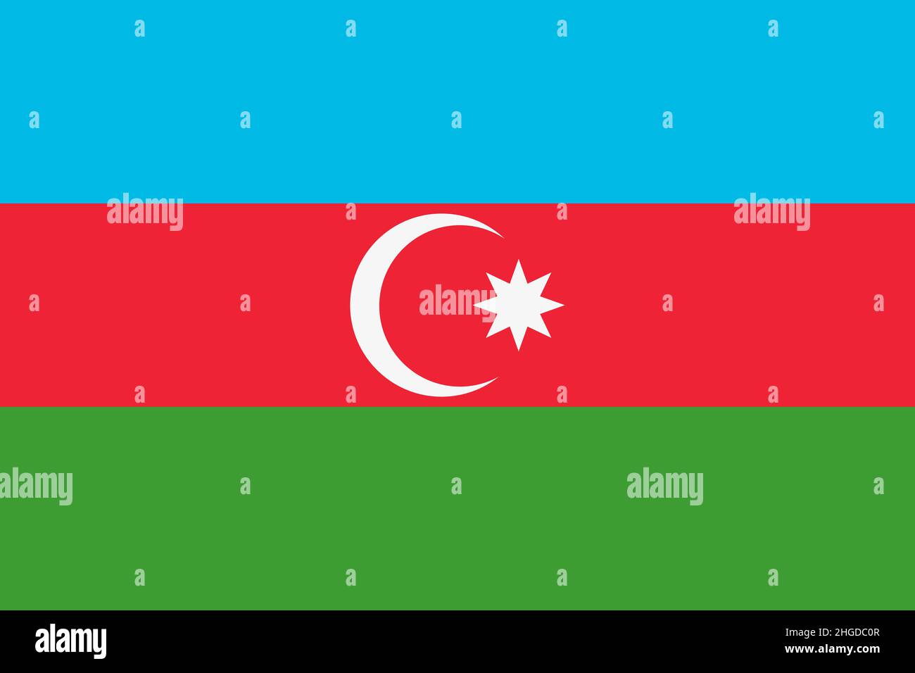Flag of the star and crescent Stock Vector Images - Alamy