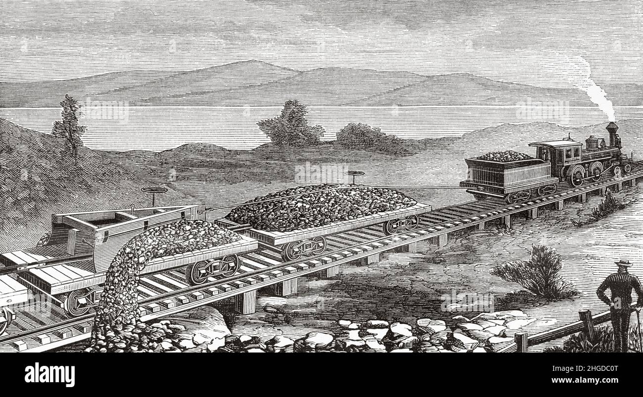 Railroad 1800s hi-res stock photography and images - Alamy