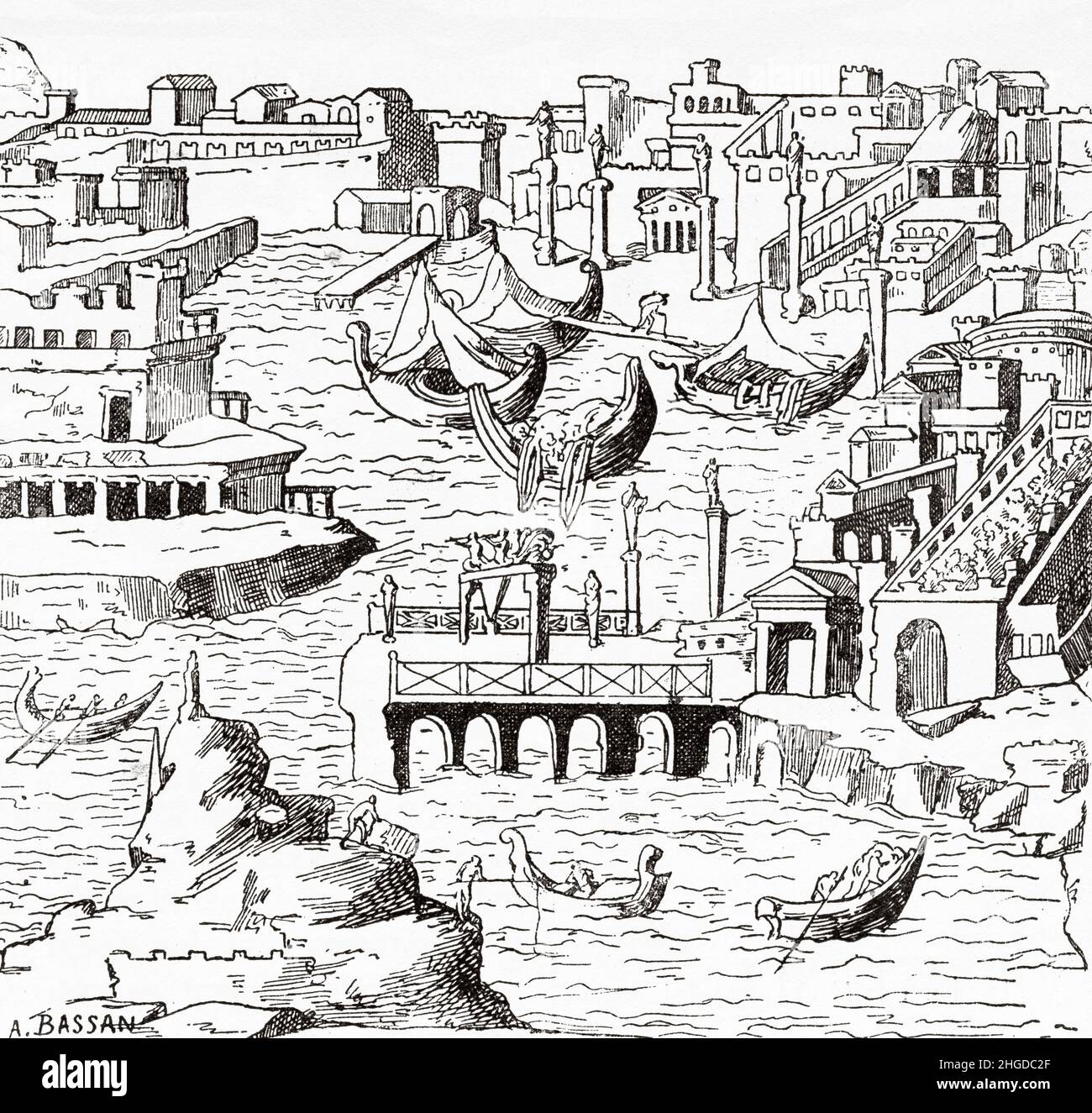 Ancient roman ship hi-res stock photography and images - Alamy