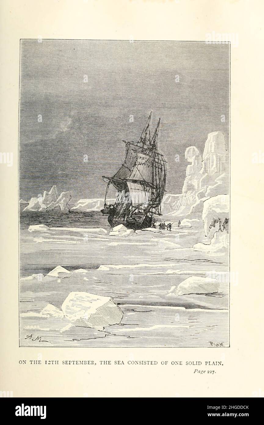 On the 12th of September the sea consisted of one solid plain ...
