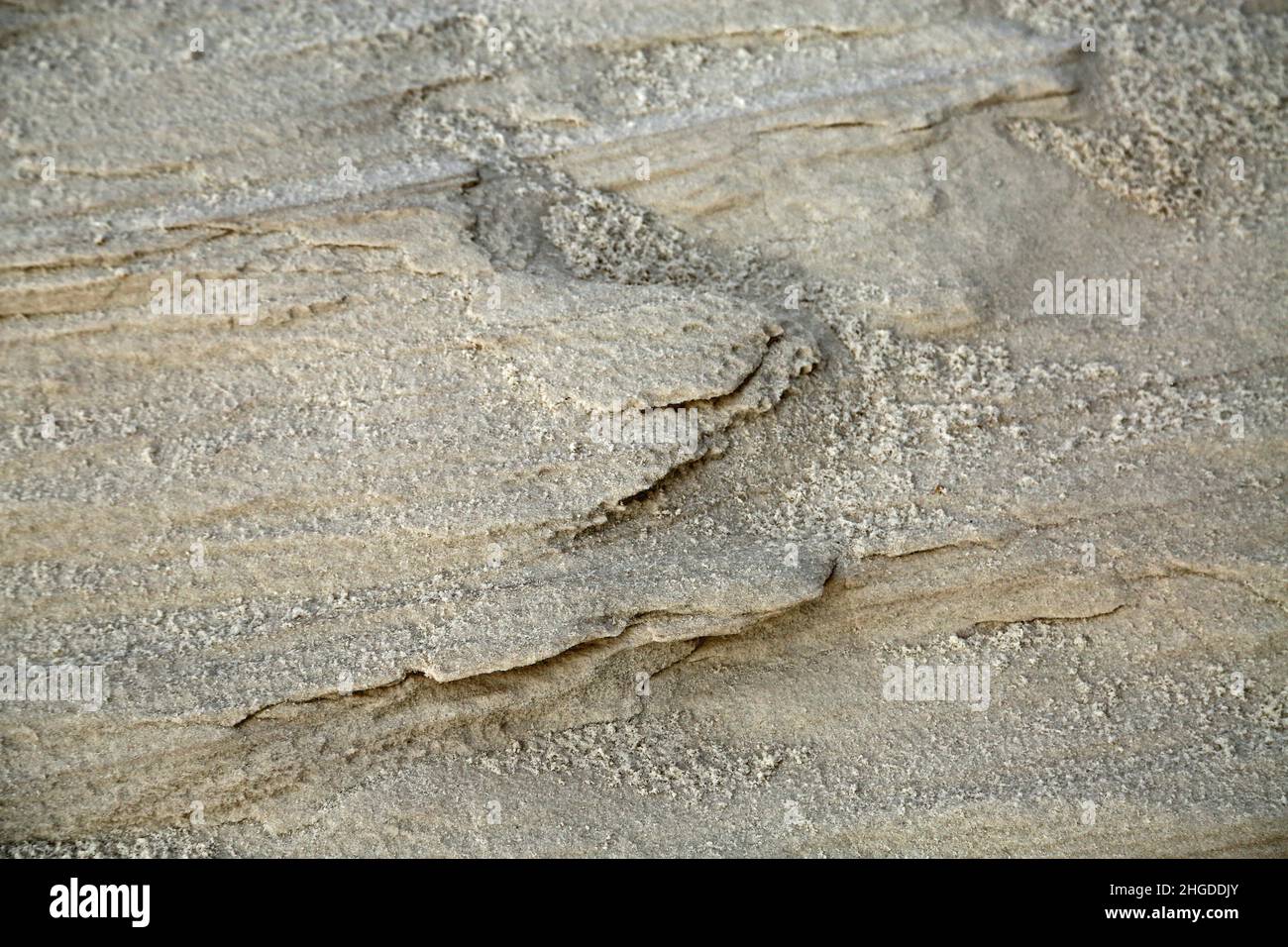 Sandstone texture - White Sands National Park, New Mexico Stock Photo ...
