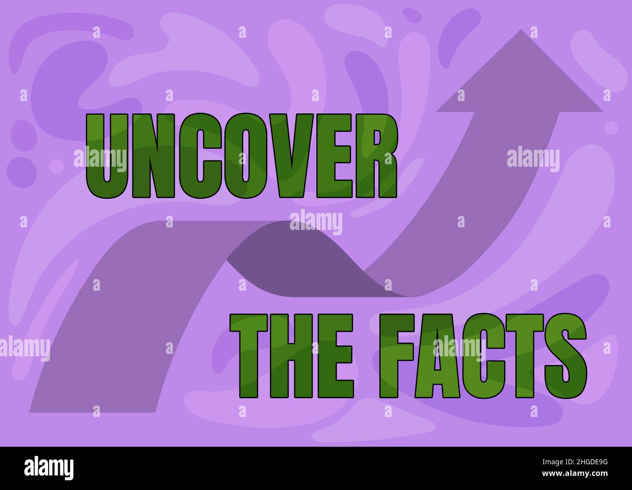 Text sign showing Uncover The Facts, Word Written on Find the truth and ...