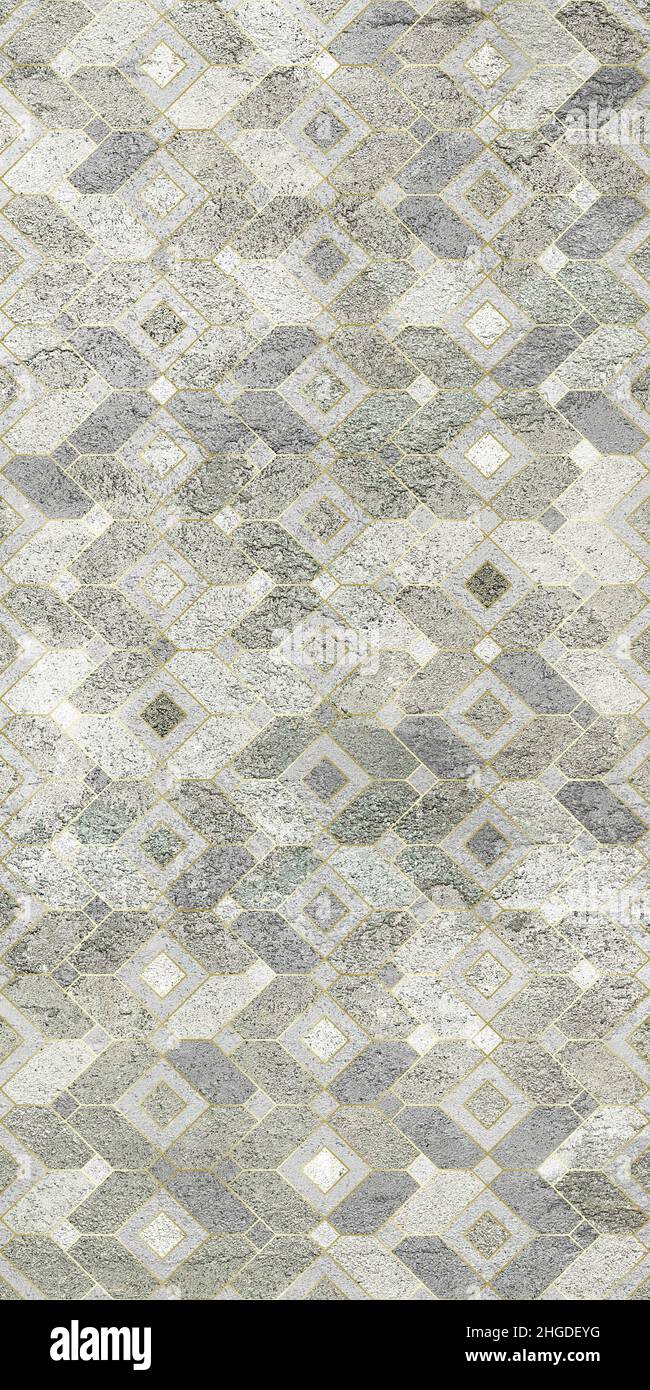 Stylish bathroom wallpaper hi-res stock photography and images - Alamy