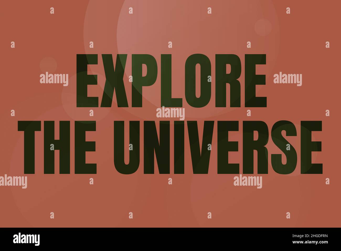 Inspiration showing sign Explore The Universe, Word Written on Space ...