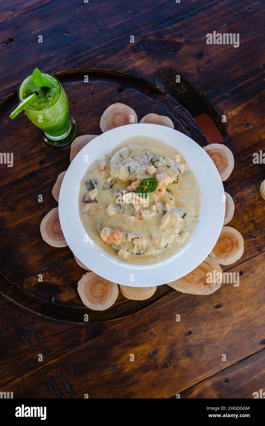 Delicious and spectacular Colombian food Stock Photo - Alamy