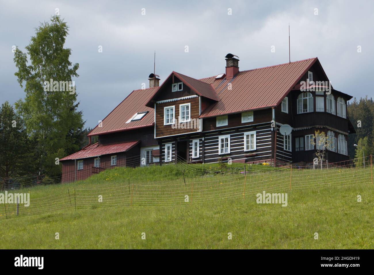 Residential building in Pec pod Snezkou in Giant Mountains,Czech ...