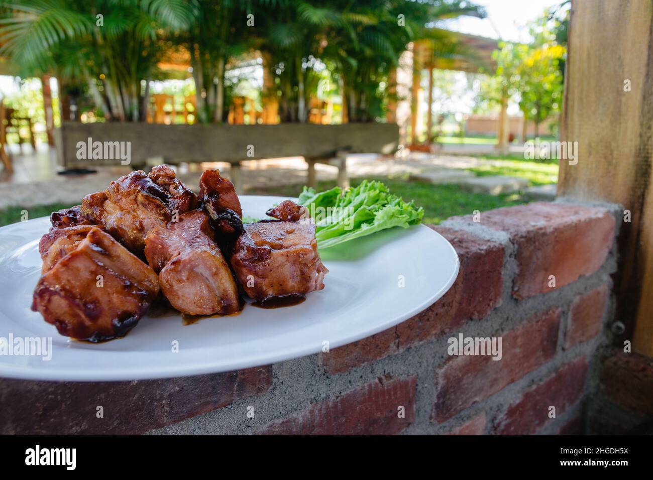 Delicious and spectacular Colombian food Stock Photo - Alamy