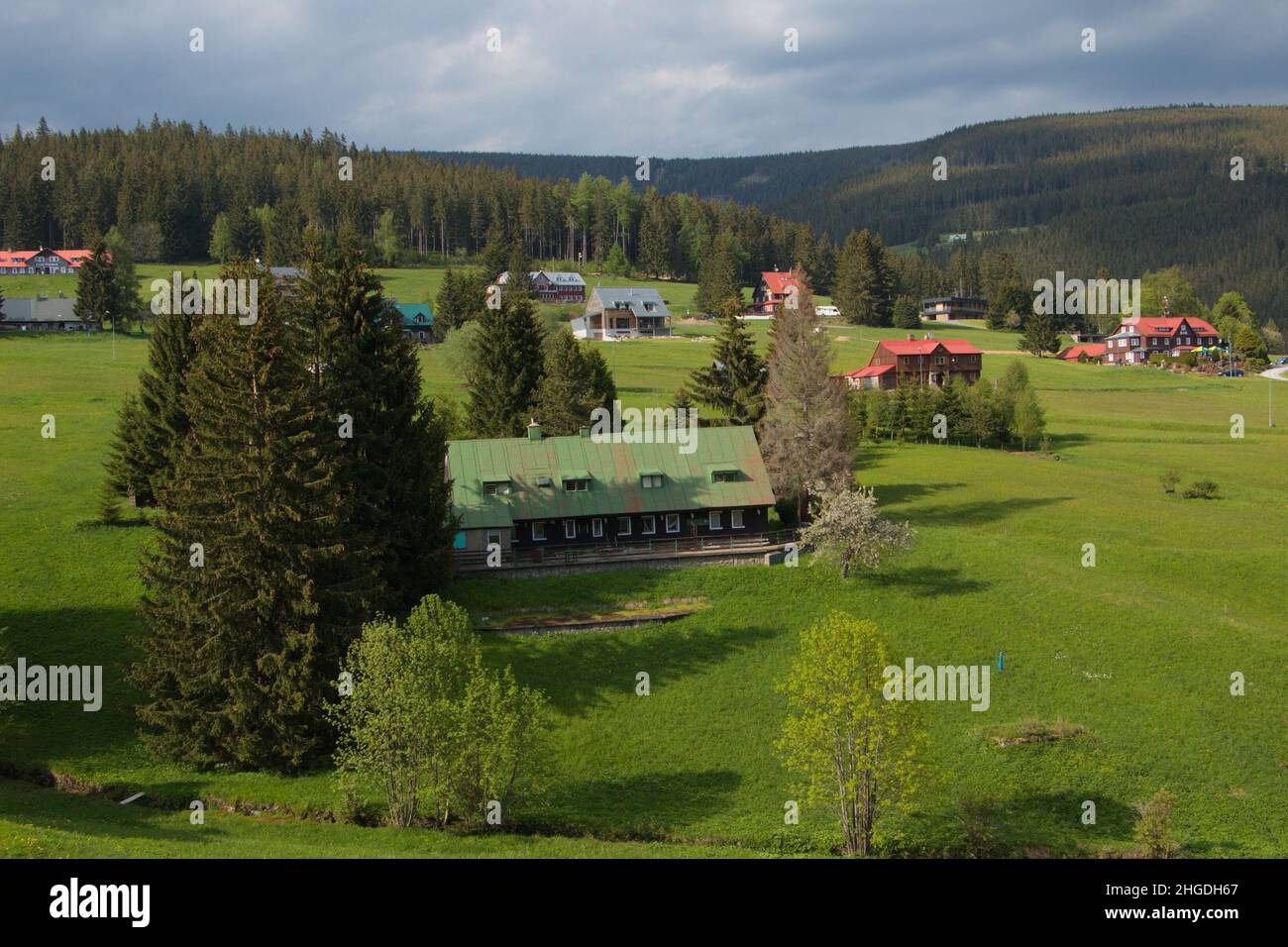 Residential building in Pec pod Snezkou in Giant Mountains,Czech ...