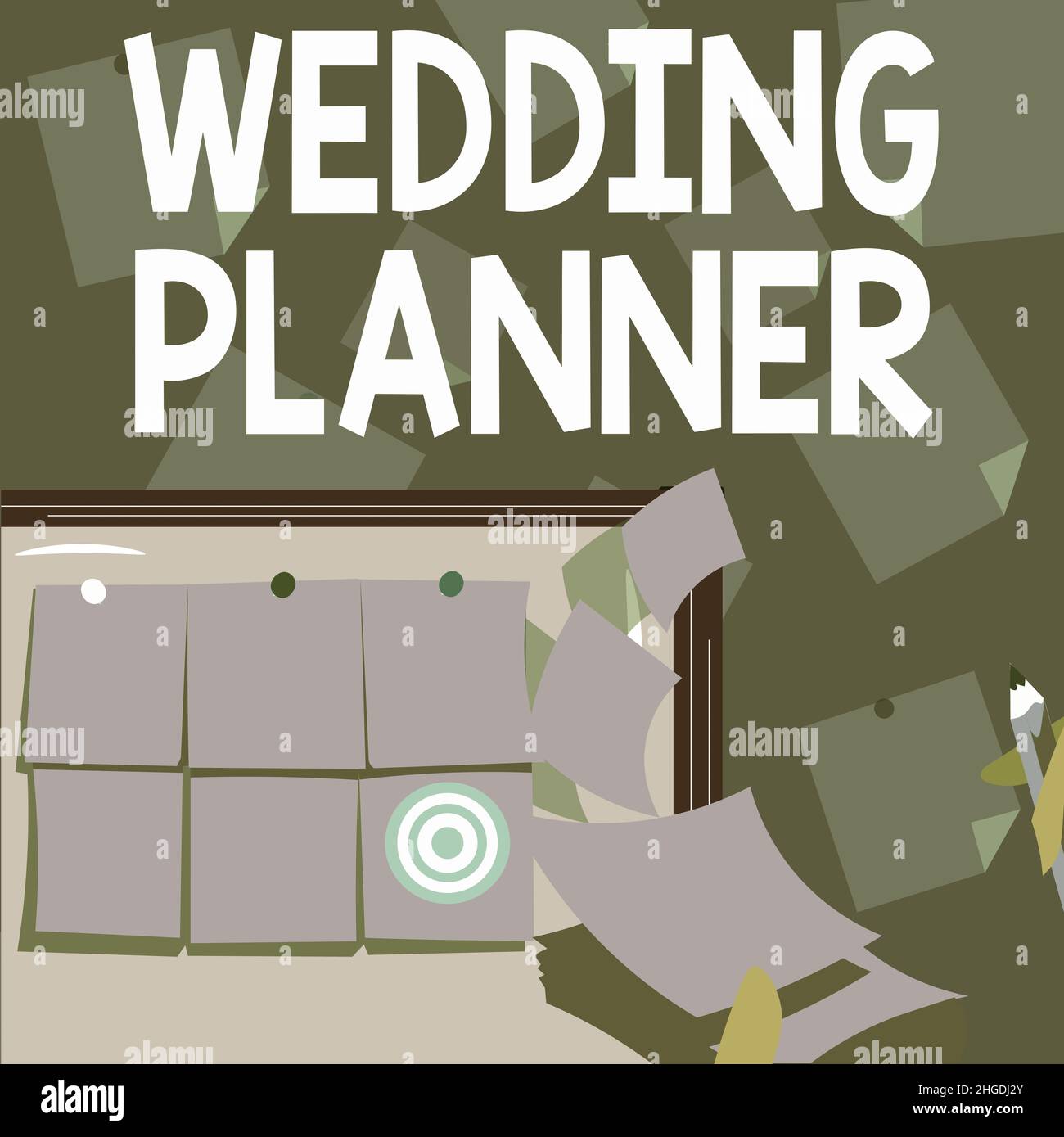 Text sign showing Wedding Planner, Word Written on someone who plans ...