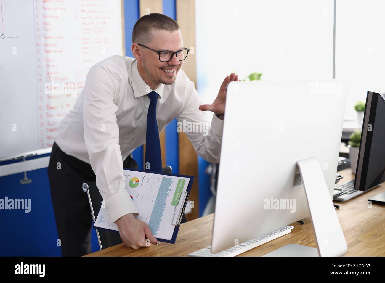Video conference wave hi-res stock photography and images - Alamy
