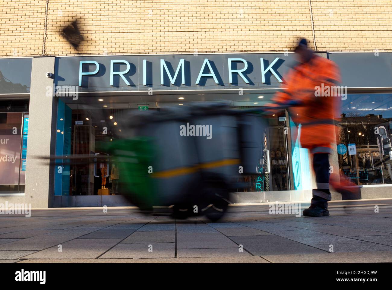 A branch of Primark in Burnley, Lancashire, as around 400 jobs are set ...
