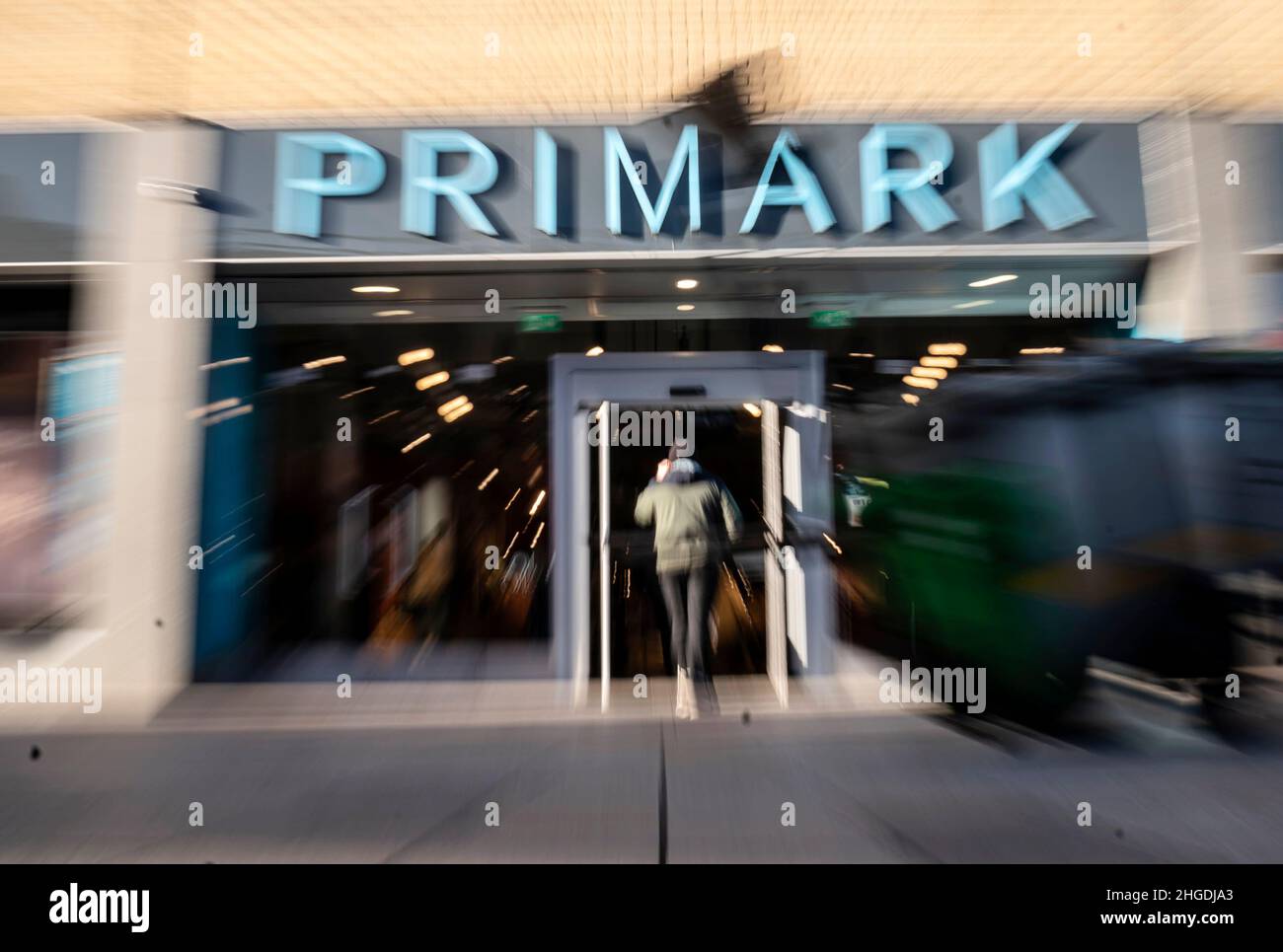 A branch of Primark in Burnley, Lancashire, as around 400 jobs are set ...