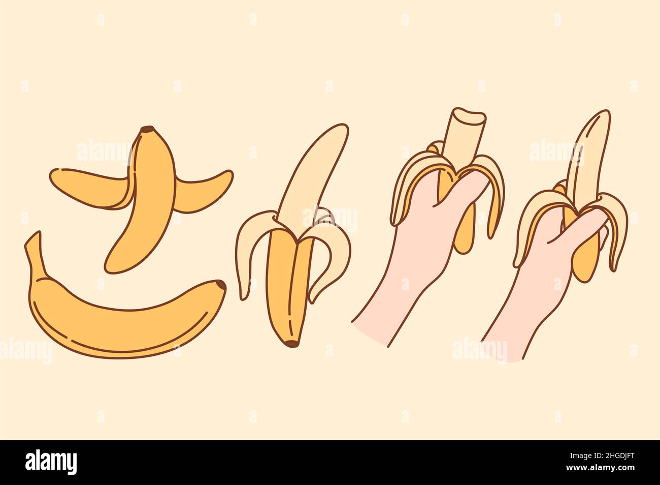 Dessert habit Stock Vector Images - Alamy