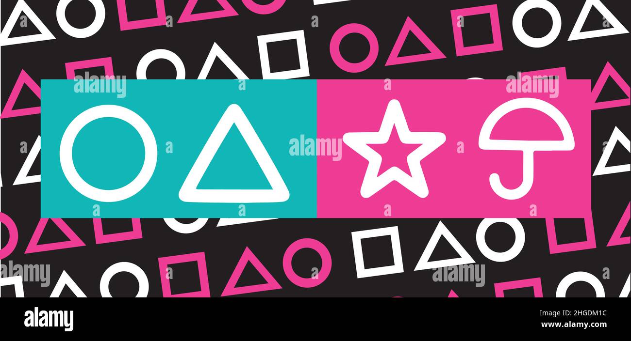 Game pattern Stock Vector Images - Alamy