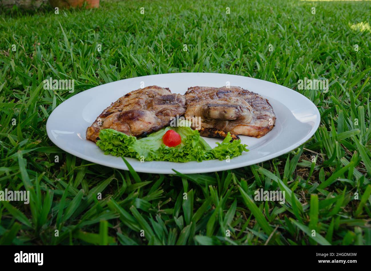 Delicious and spectacular Colombian food Stock Photo - Alamy