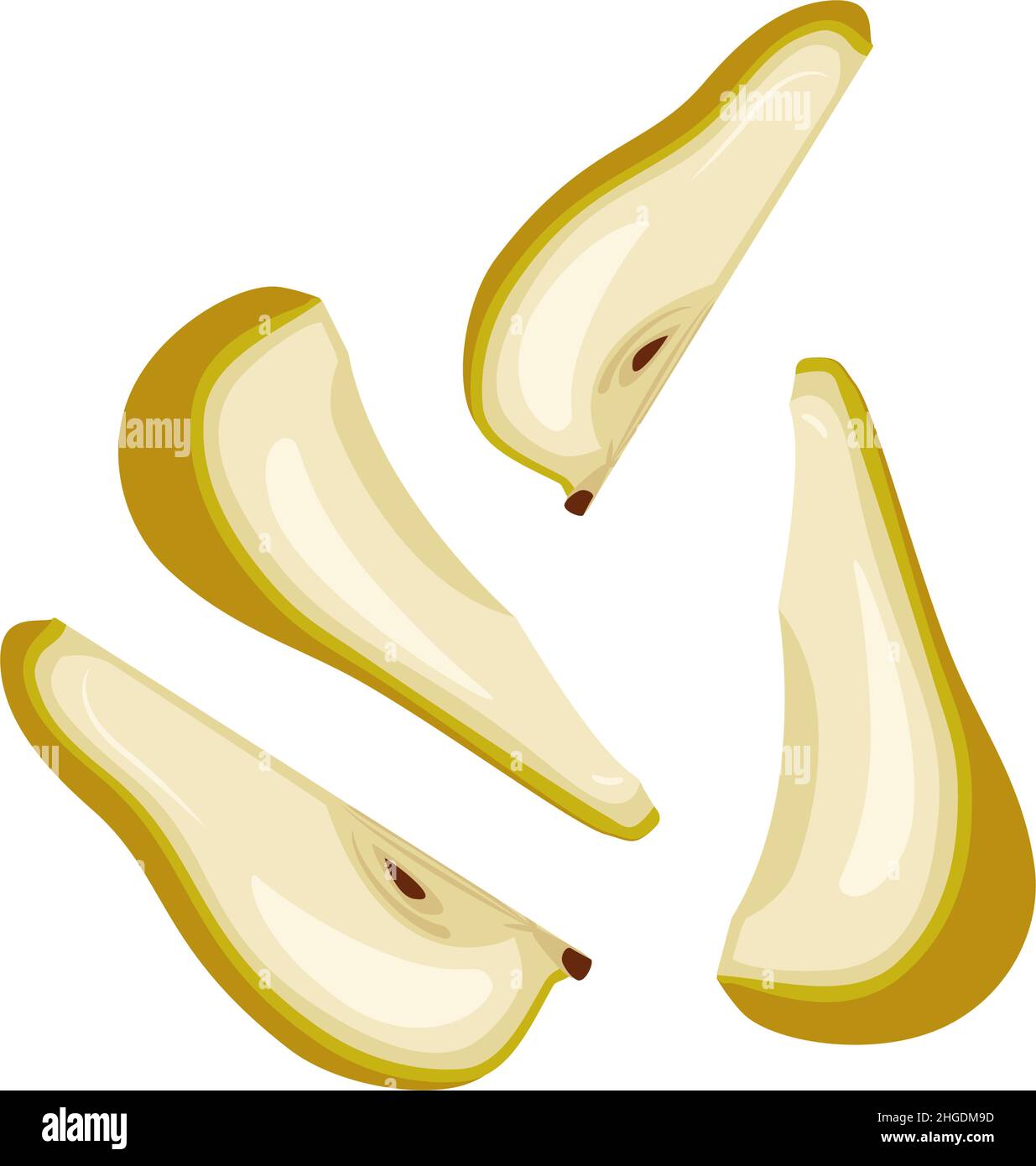 Pear icon Stock Vector Images - Alamy