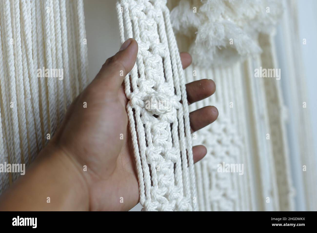 Macrame hi-res stock photography and images - Alamy