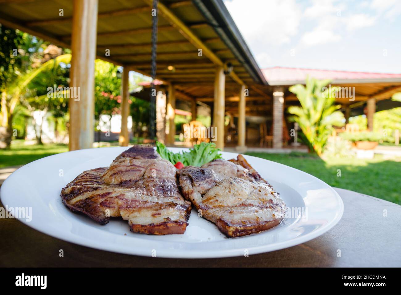 Delicious and spectacular Colombian food Stock Photo - Alamy