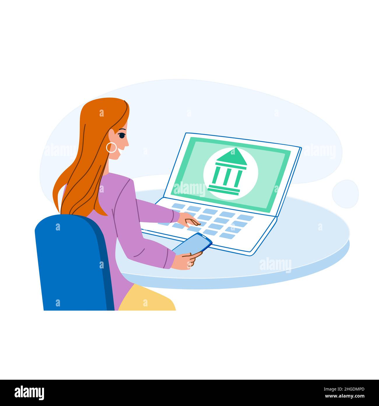 online banking vector Stock Vector Image & Art - Alamy