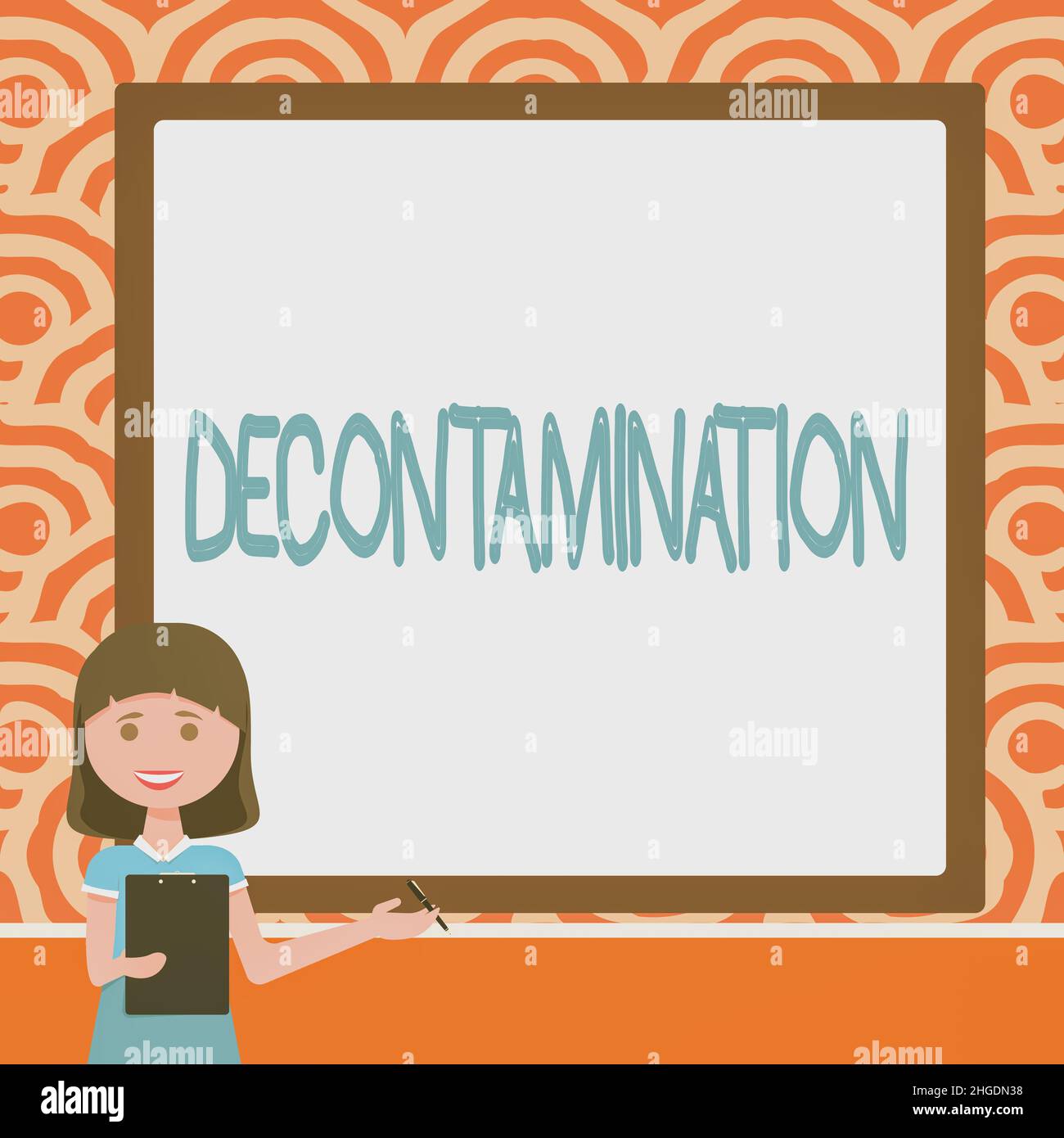 Inspiration showing sign Decontamination, Internet Concept neutralizing ...