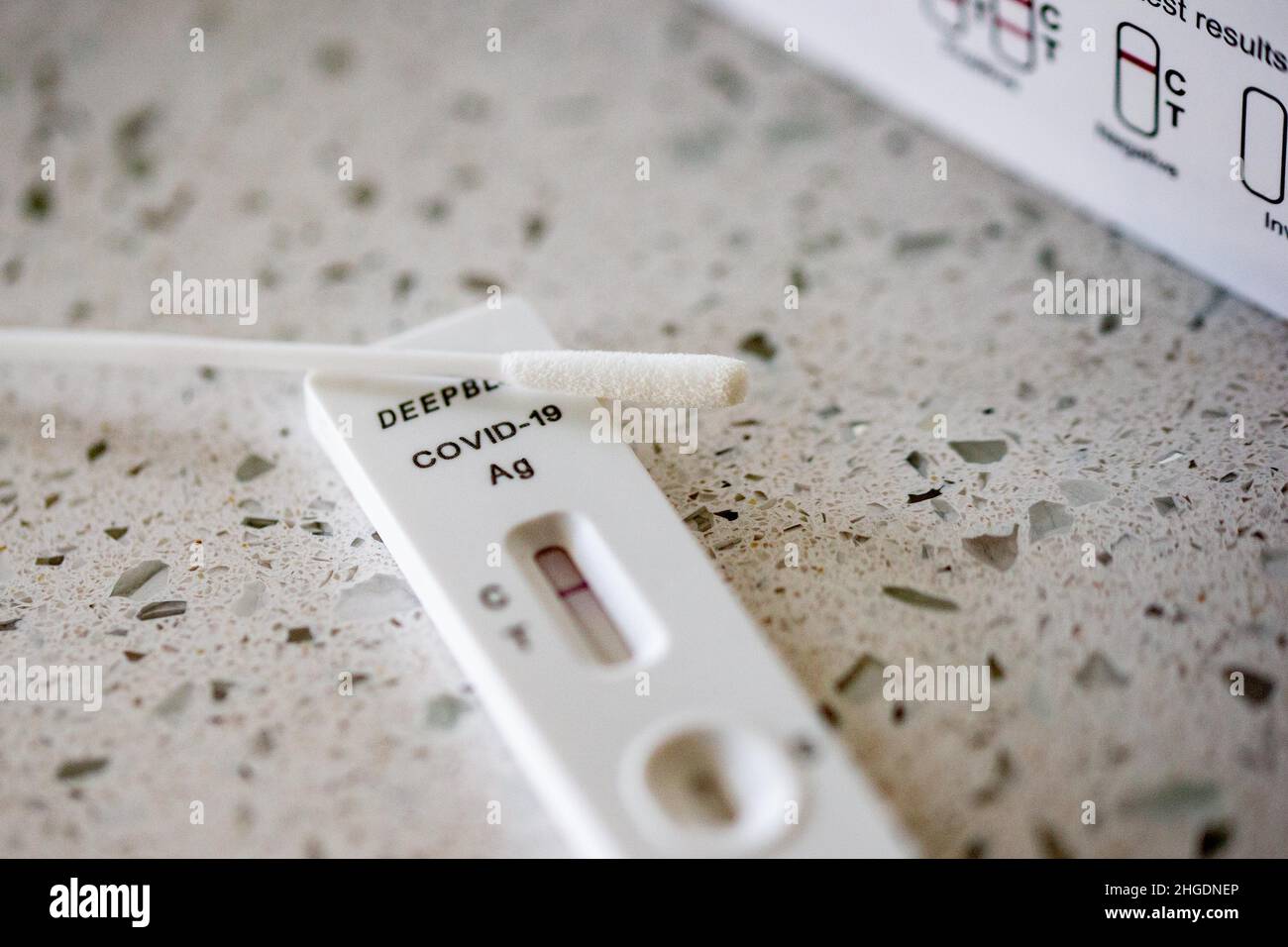 January 20, 2022, Wexford, Wexford, Ireland: Rapid antigen self-test ...