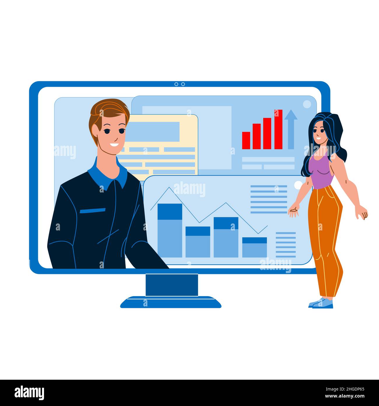web presentation vector Stock Vector Image & Art - Alamy