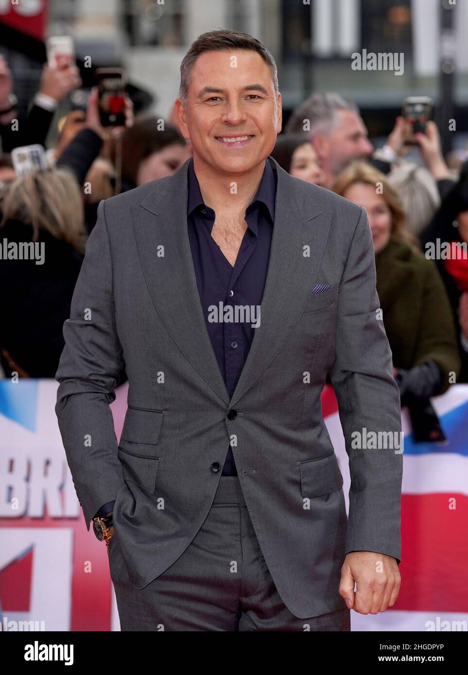 Judge David Walliams arrives for Britain's Got Talent auditions held at ...