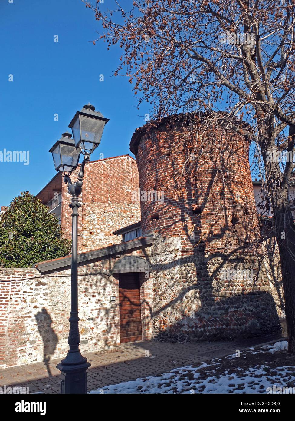 Ghemme, a characteristic village in Piedmont region, Italy Stock Photo ...