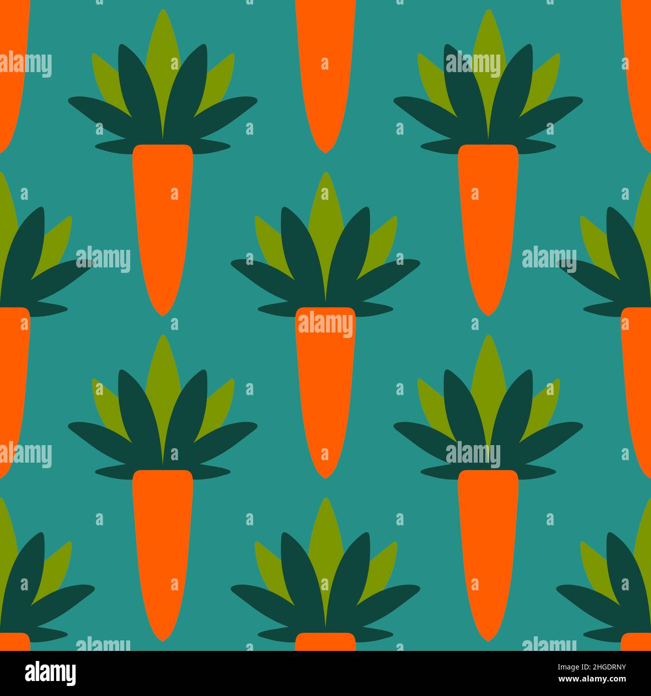 Seamless geometric carrot pattern for wallpaper and fabrics and ...