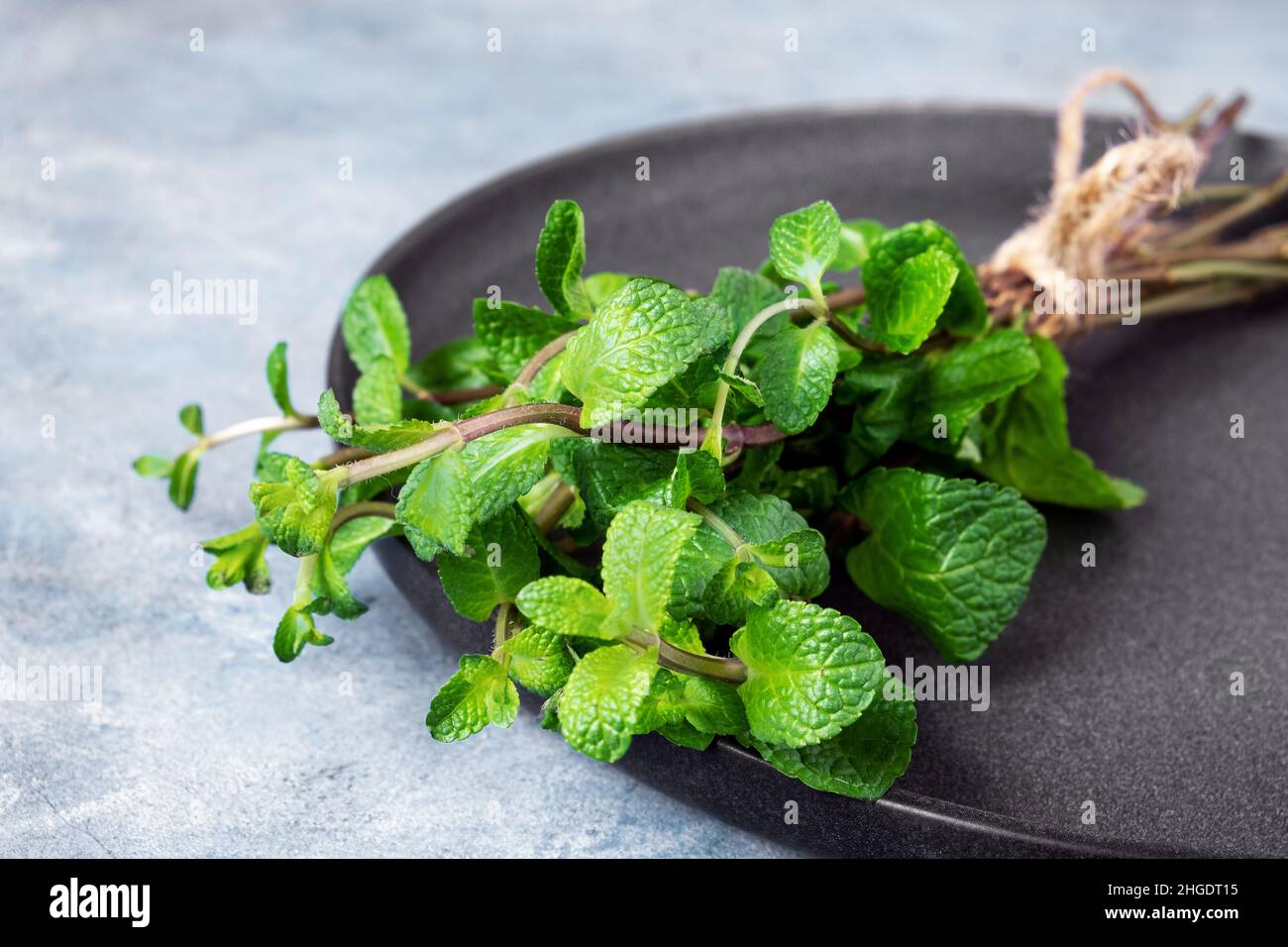 Sprigs of peppermint hi-res stock photography and images - Alamy