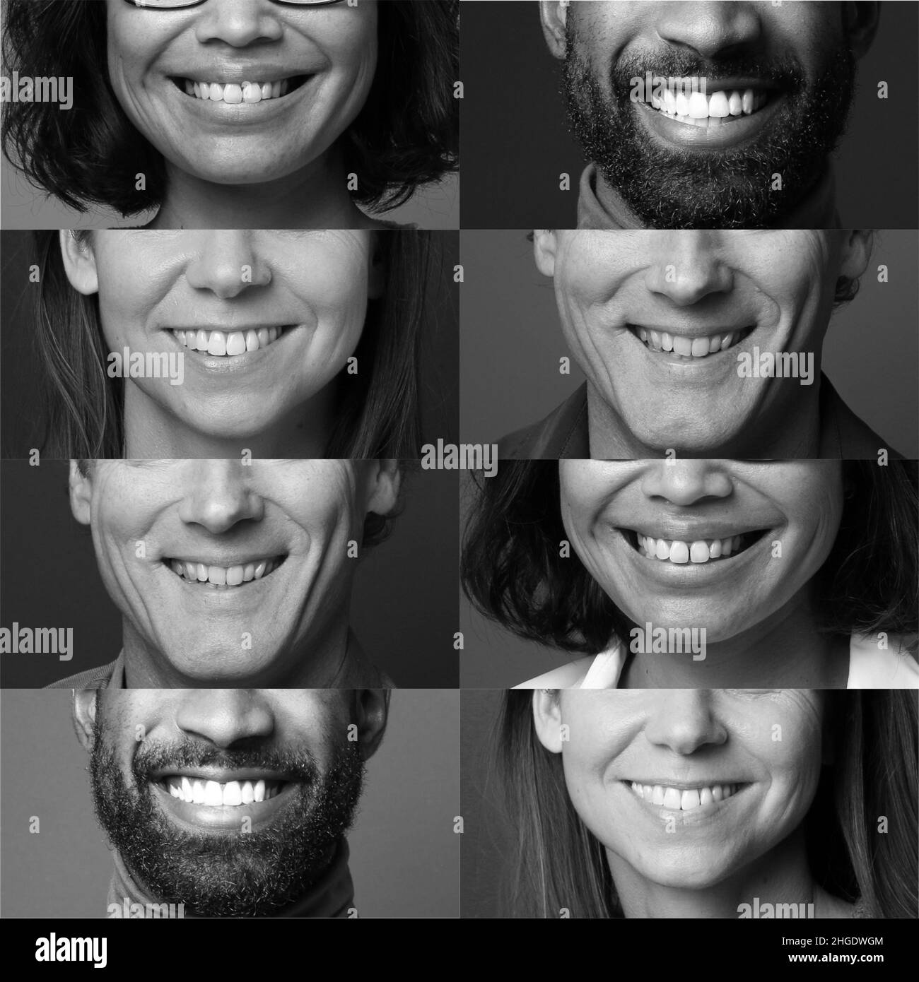 Beautiful people wearing a mouth mask Stock Photo - Alamy