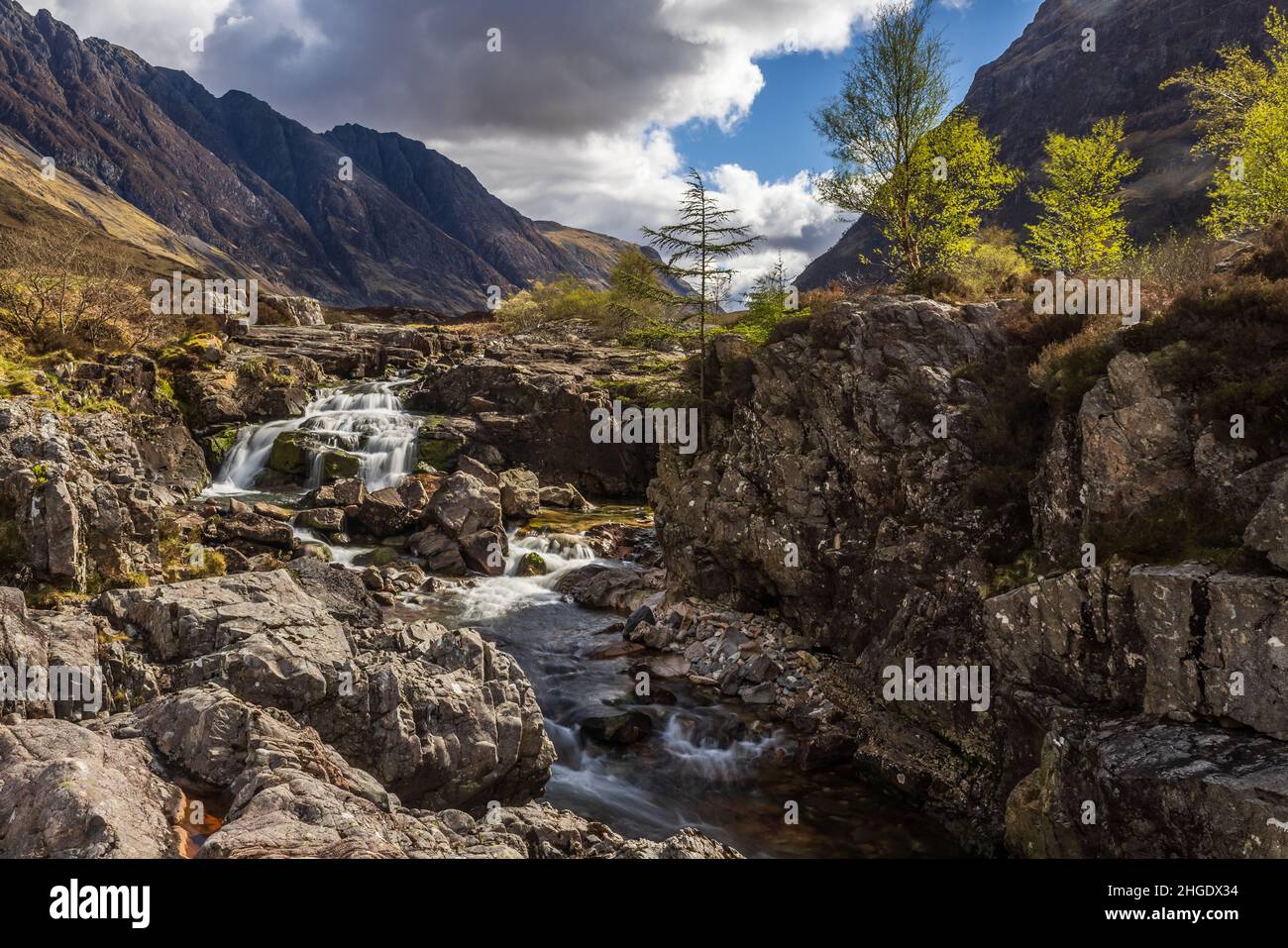 River coe waterfall hi-res stock photography and images - Alamy