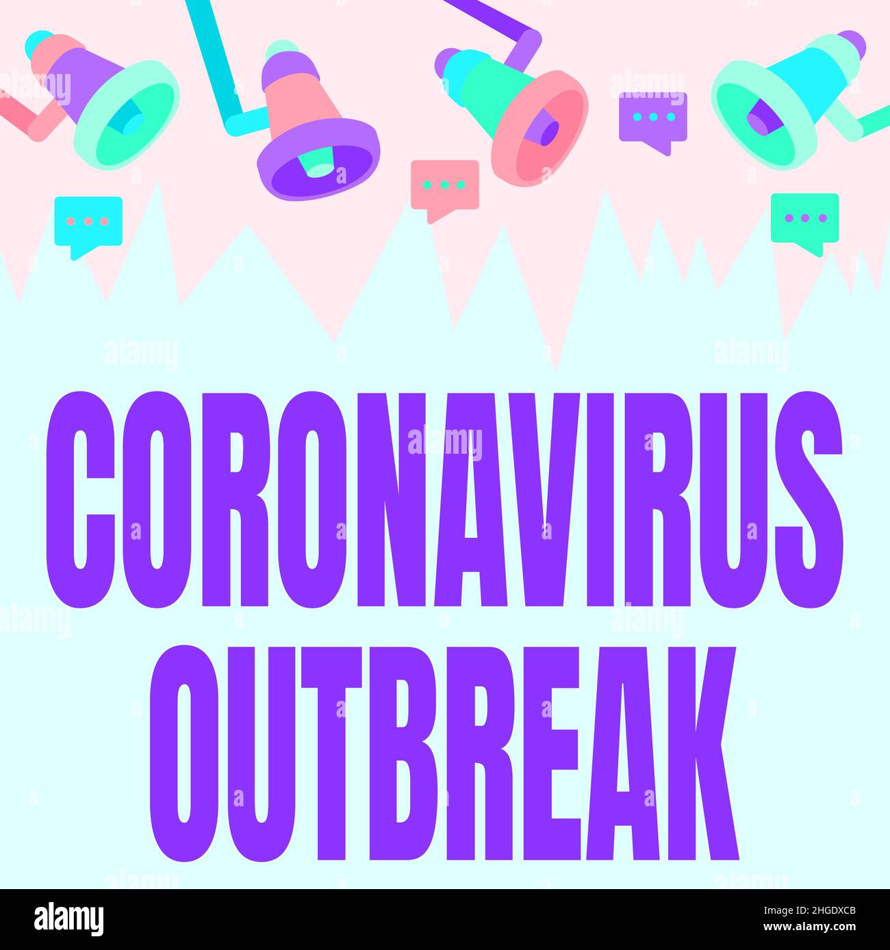 Inspiration showing sign Coronavirus Outbreak, Conceptual photo ...