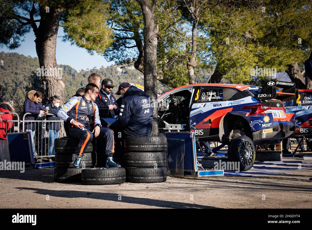 Monaco. 20th January, 2022. TANAK Ott (EST), HYUNDAI SHELL MOBIS WORLD ...