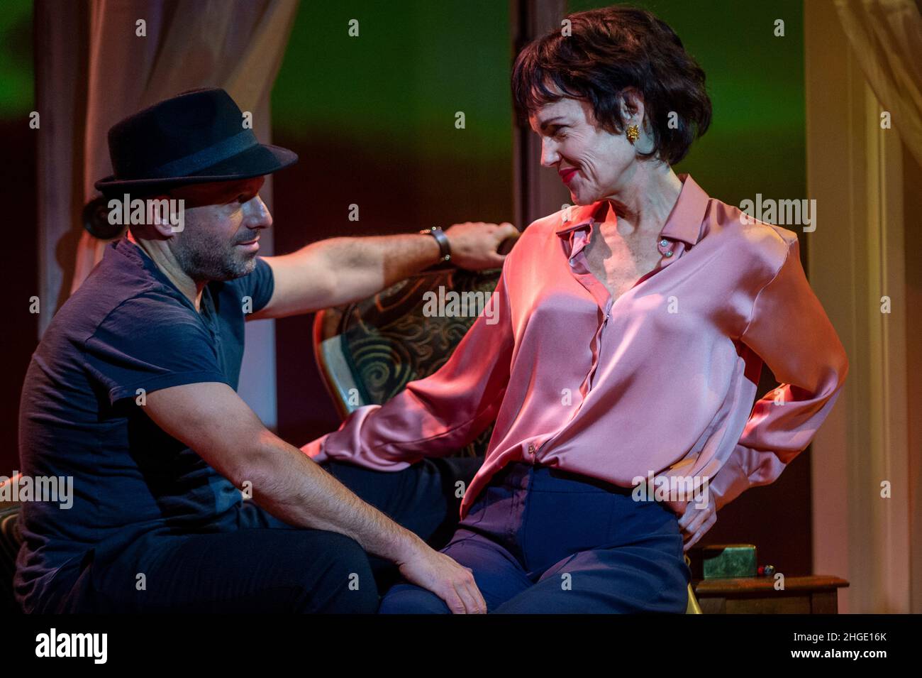 London, UK. 20 January 2021. Downton Abbey’s Elizabeth McGovern ...