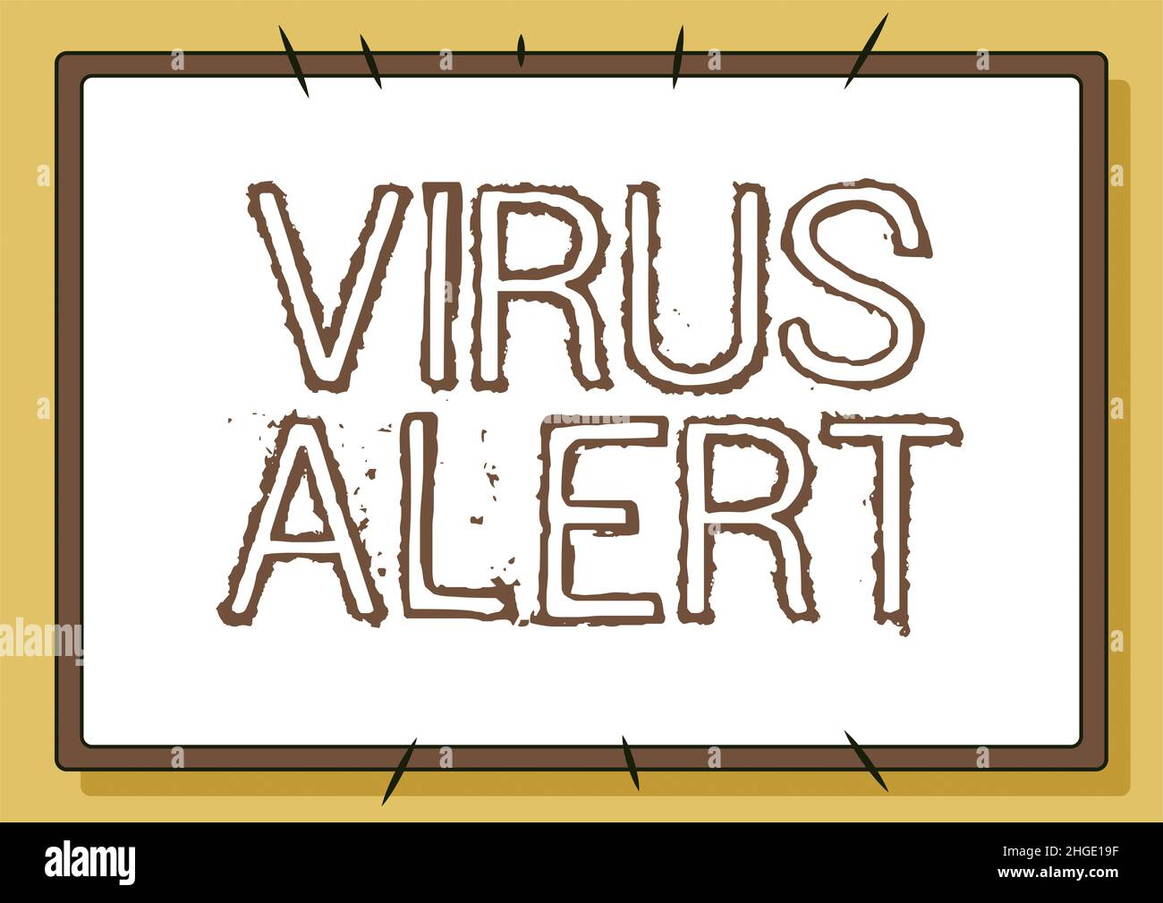 Inspiration showing sign Virus Alert, Business approach a quick to ...
